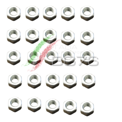 DADO M8 x 1,50 CONFEZIONE DA 25 PZ - BG76 Italia
